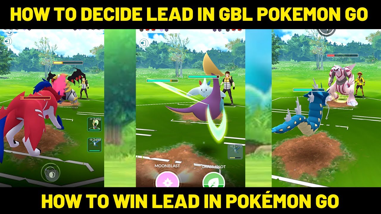 How to Decide Lead in GBL Pokémon Go | How to Win Lead in Pokémon Go ...