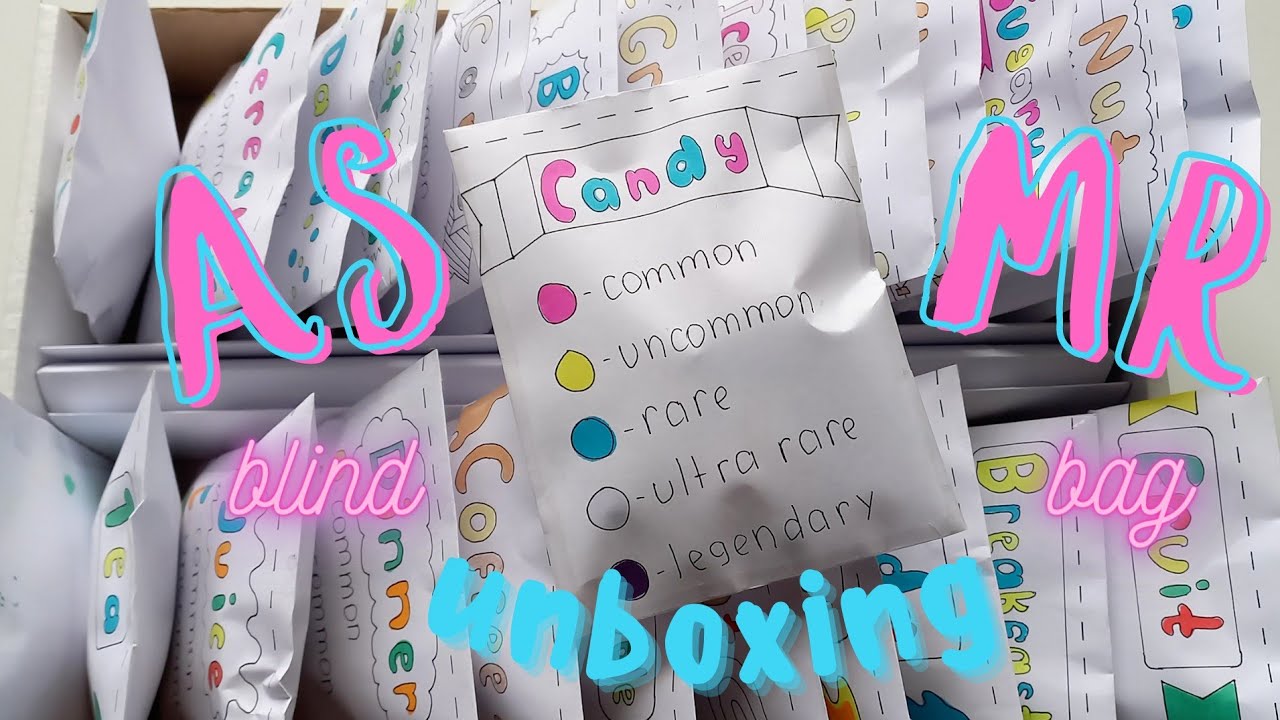 [Food collection]part 13|Candy Blind Bag💜|Asmr|No music - YouTube