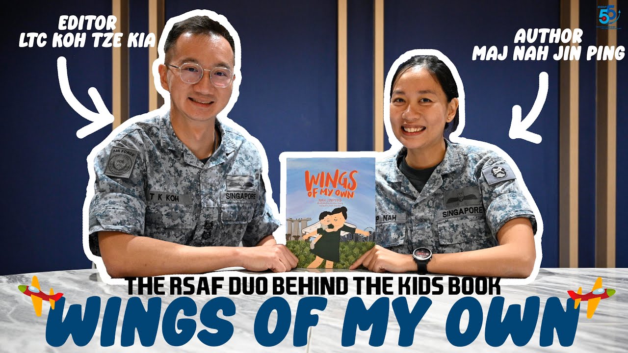 [RSAF55 SPECIAL] Hang Out With Me: The RSAF Team Behind the Kids Book ...