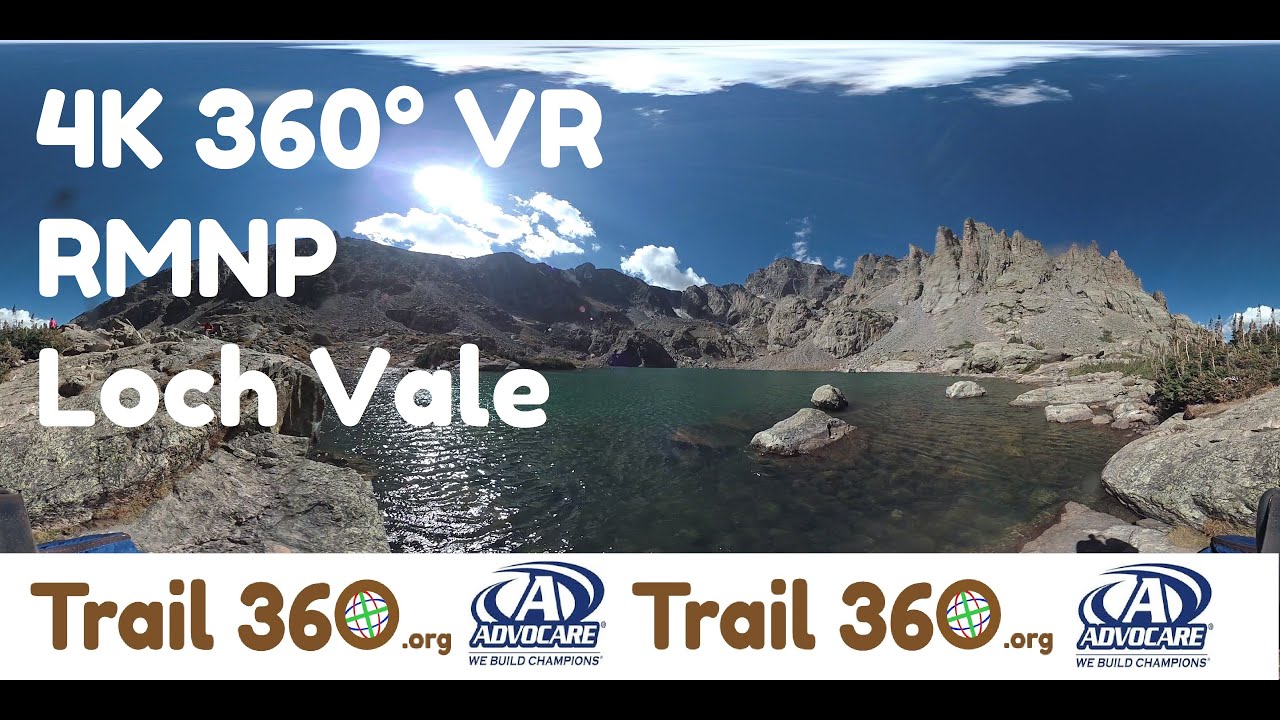 Loch Vale RMNP Highlight -Trail 360 - YouTube