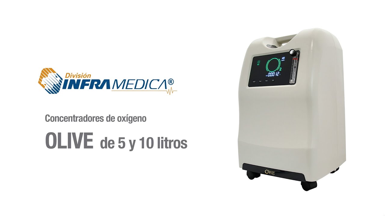 Conoce el uso adecuado del concentrador Olive de 5 y 10L - YouTube