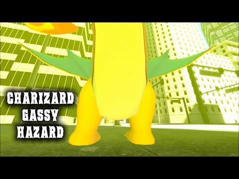 Charizard Gassy Hazard 🧡🐲🍑💨