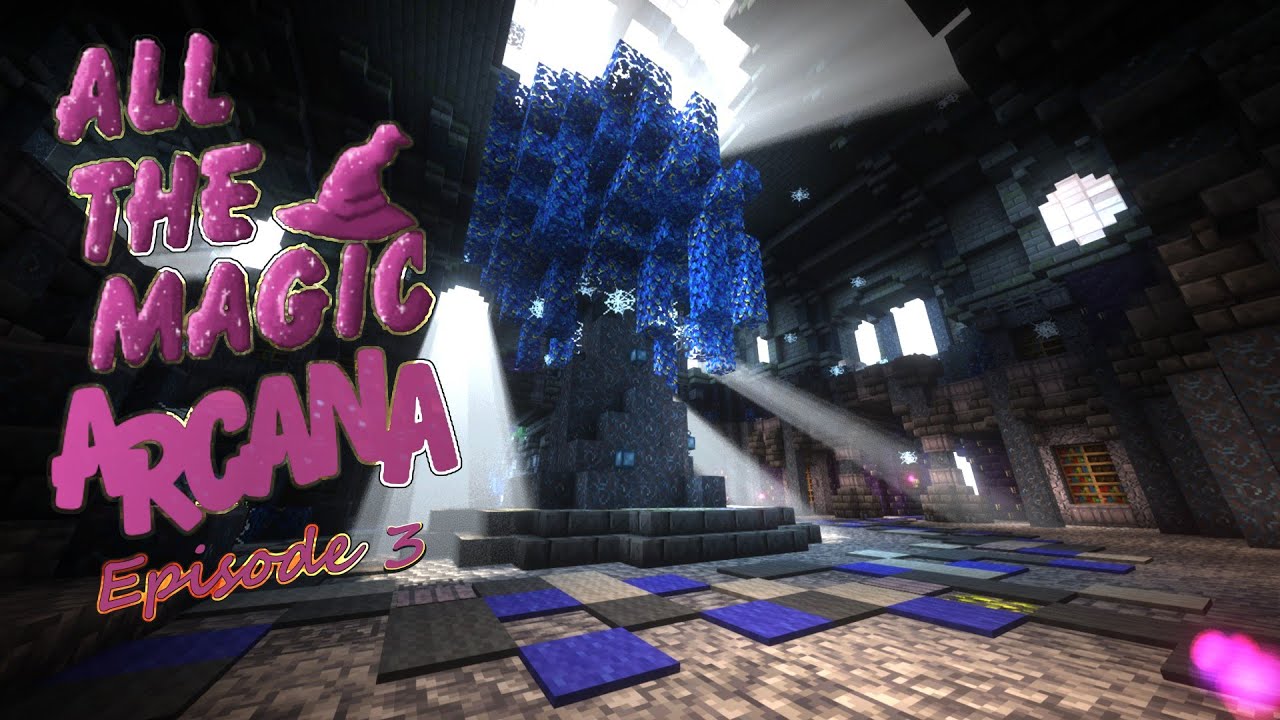 ATM Arcana - Farming & Checking Out Arcane Library in All the Magic Ep ...