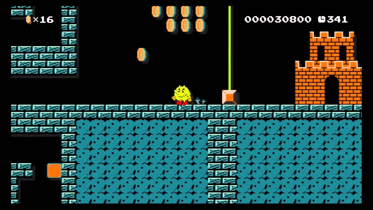 | Super Mario Maker | A Pac Maze | wheretheresawil creation | - YouTube