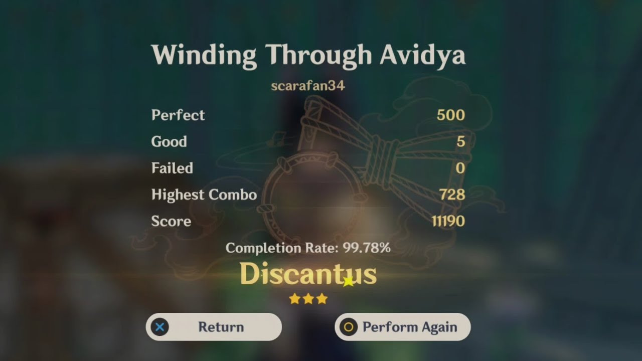 Winding Through Avidya (Tighnari OST) Ballads of Breeze Custom Beatmap ...
