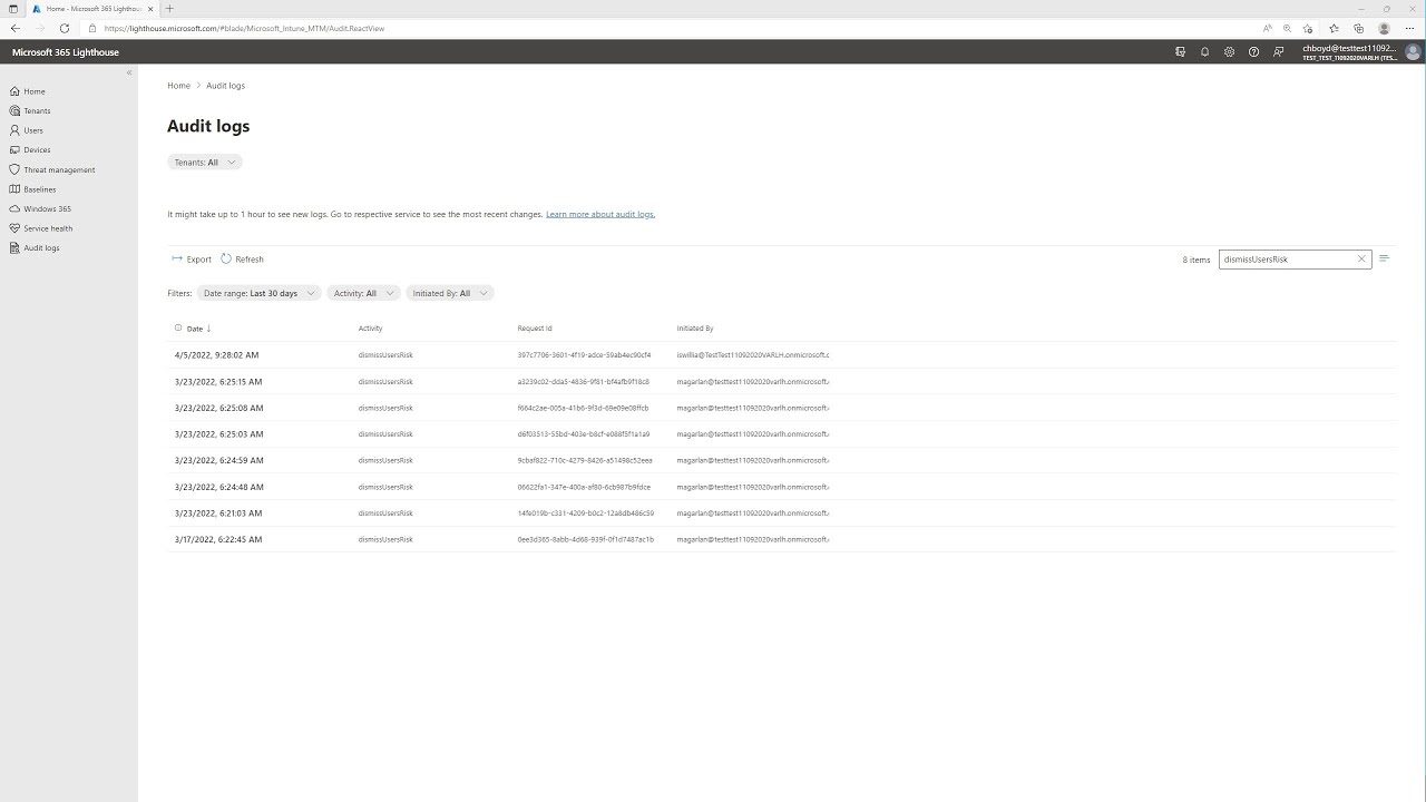 See what is happening in M365 Lighthouse using built in Audit Logs ...
