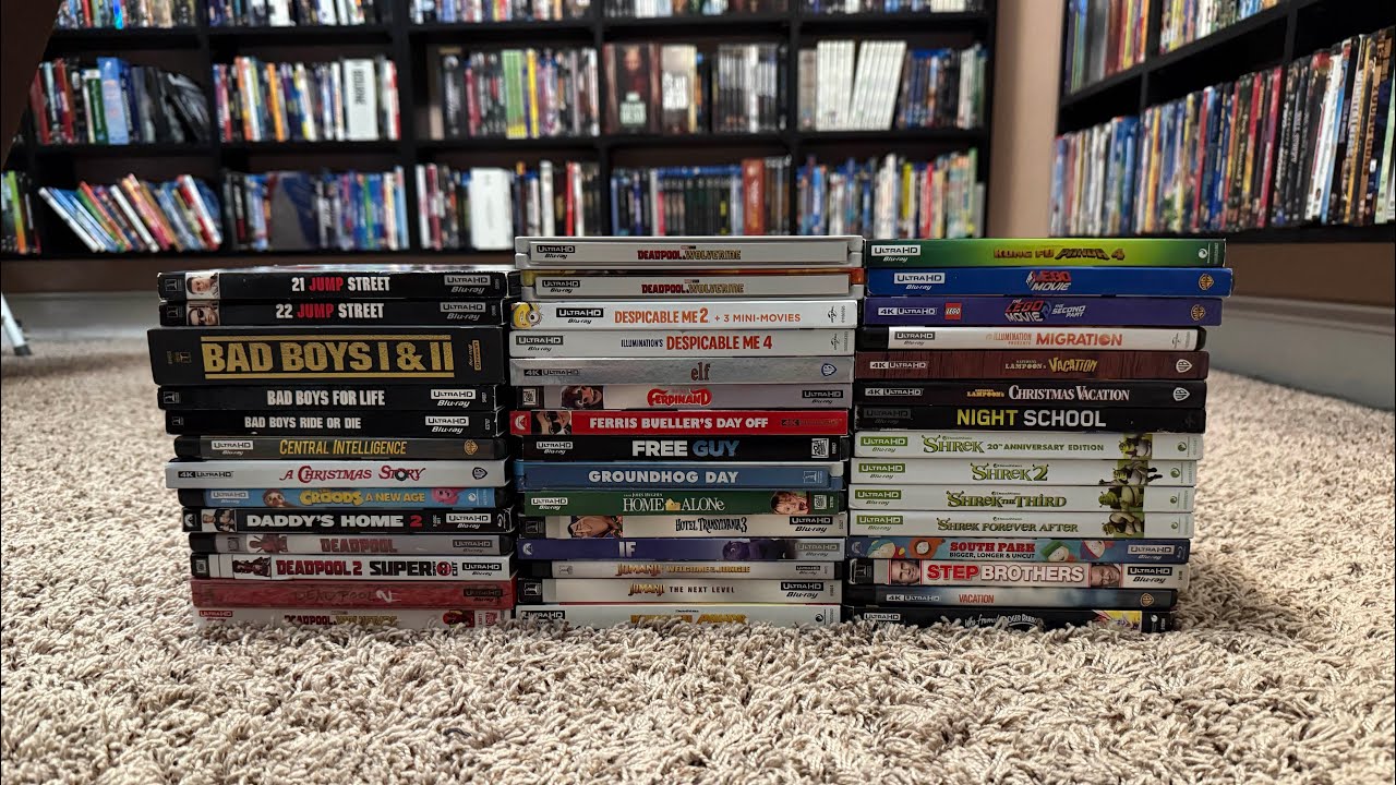 My Comedy 4K Blu-ray Collection - YouTube