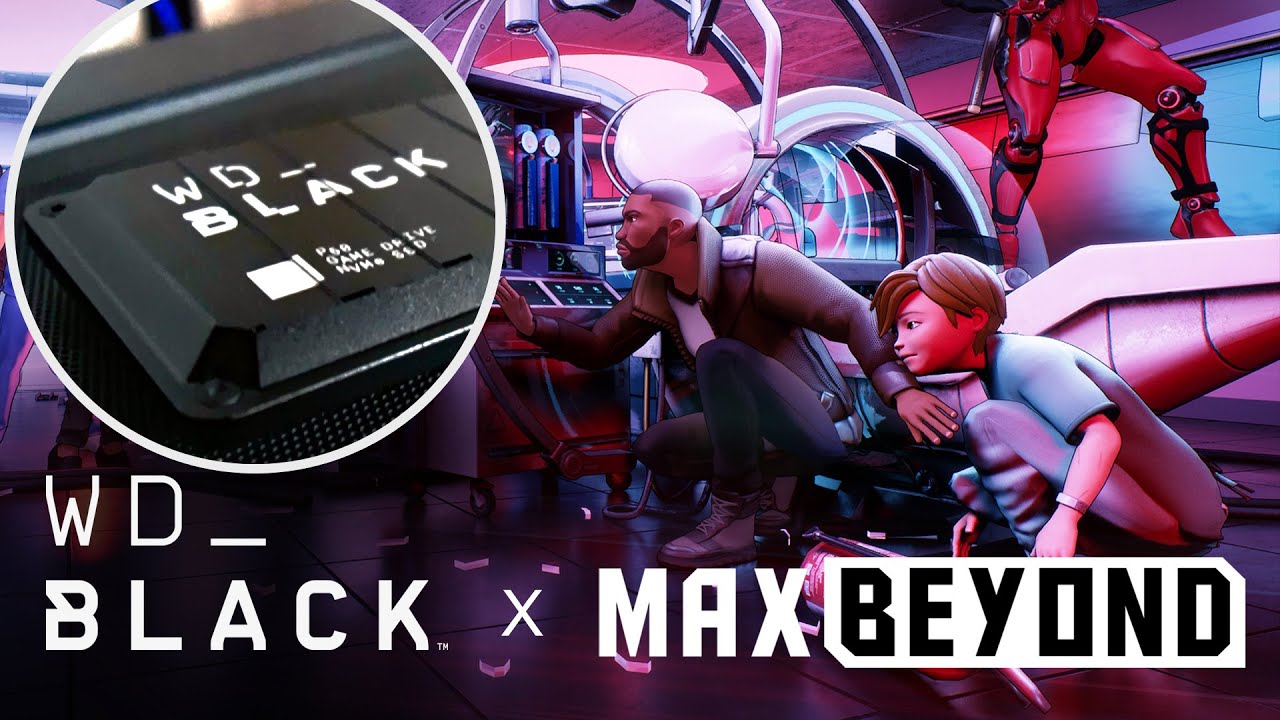 WD_Black SSD power indie CG Anime: Max Beyond. - YouTube