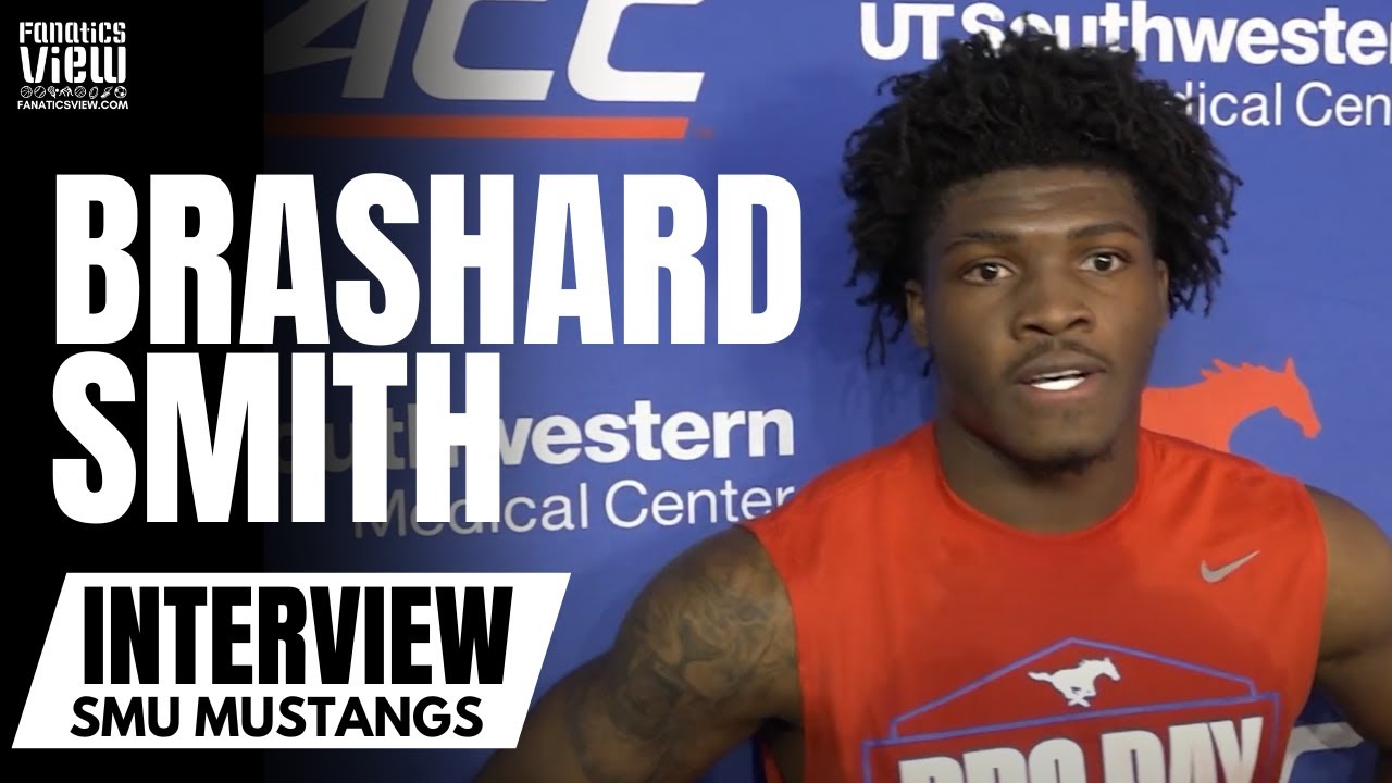 Brashard Smith Discusses Being Able To Play Both WR/RB, SMU Breakout ...