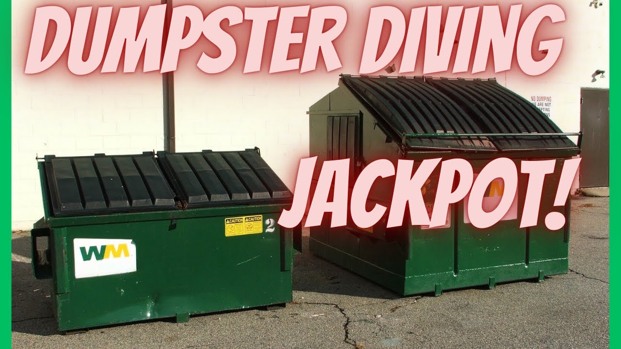Dumpster Diving Latest Adventure and Treasures in the Trash: JACKPOT ...