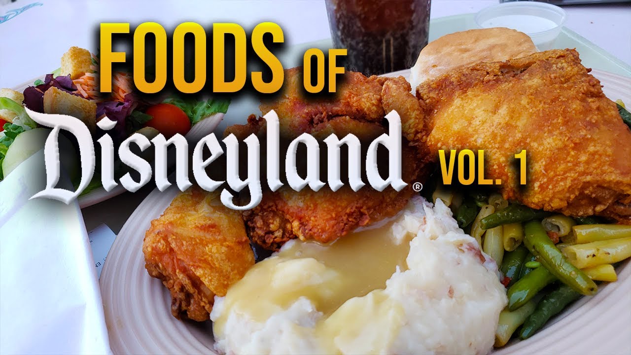 Disneyland Food Vol. 1 | An hour of nothing but food from Disneyland ...