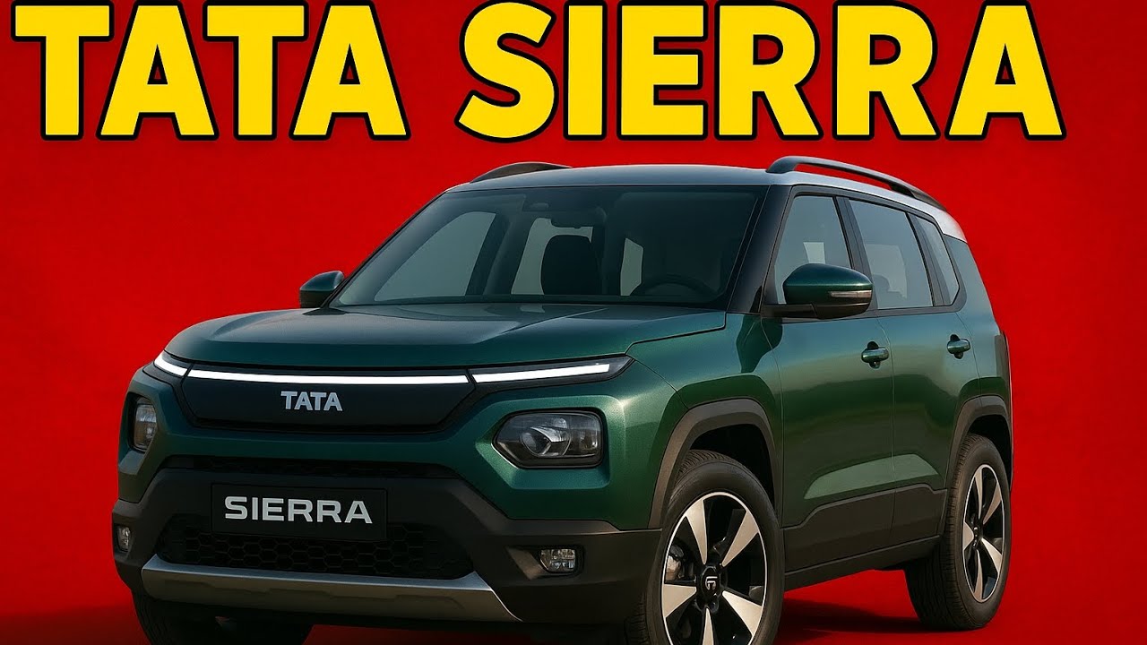 Tata Sierra 2025 🔥 Base Model, Interior, EV Launch Date | Full Details ...