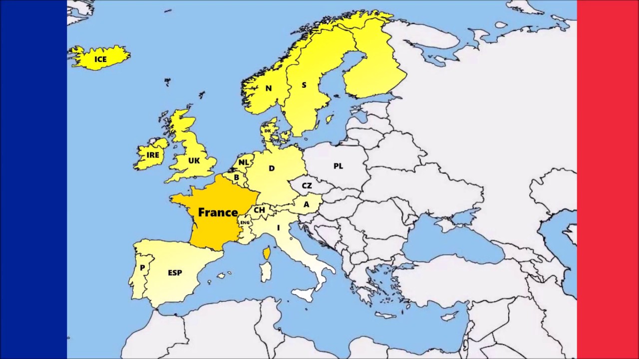 France explained - The Study geography - For Students in School - YouTube