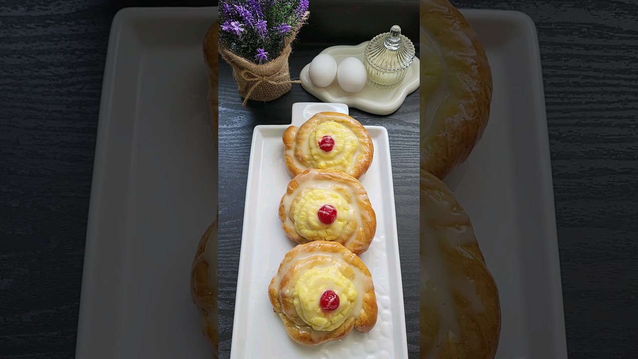 Pan Dulce con Crema Pastelera - YouTube