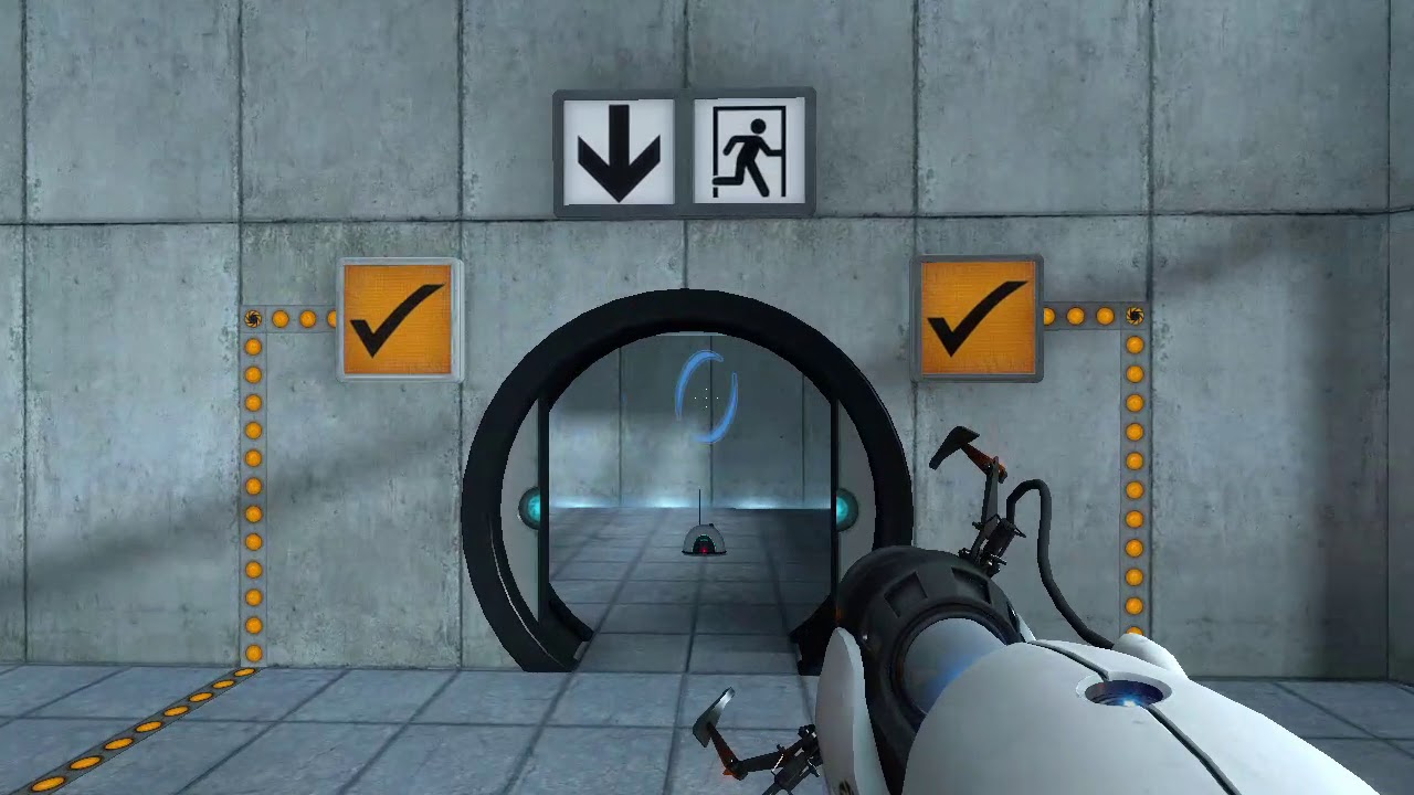 portal 1 walkthrough (part 1) - YouTube