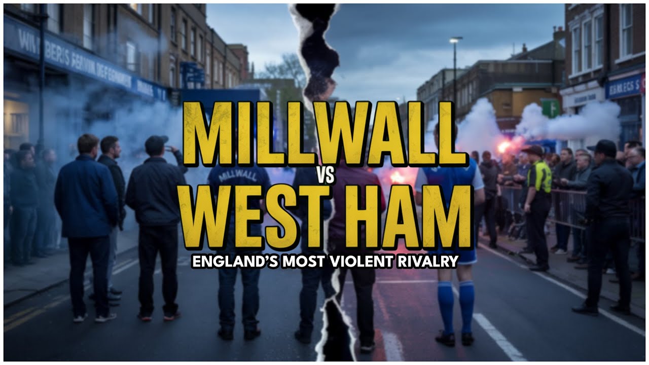 Millwall vs West Ham — England’s Most Violent Football Rivalry - YouTube