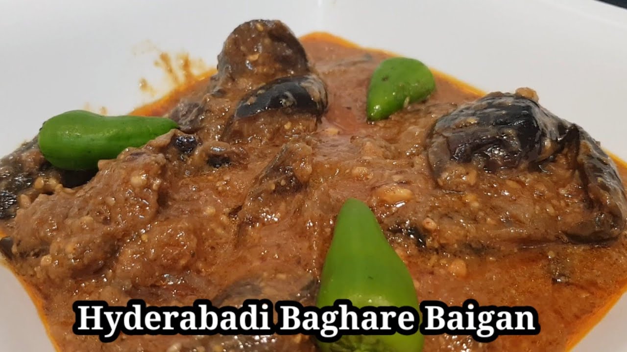 Hyderabadi Baigan, Baghare Baigan, Hyderabadi Khatte Baigan Recipe ...