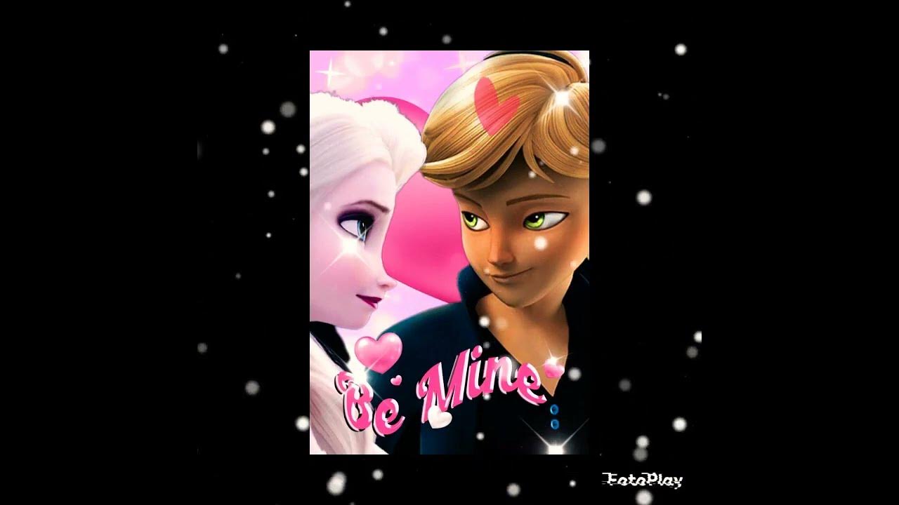 Adrien Agreste And Elsa 🥰😍 Youtube