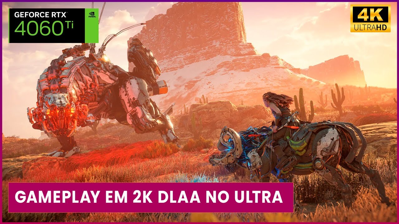 HORIZON ZERO DAWN REMASTERED RTX 4060 TI - GAMEPLAY 2K DLAA ULTRA GRAPHICS - YouTube