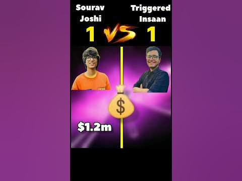 Sourav Joshi VS Triggered Insaan #shorts #education - YouTube