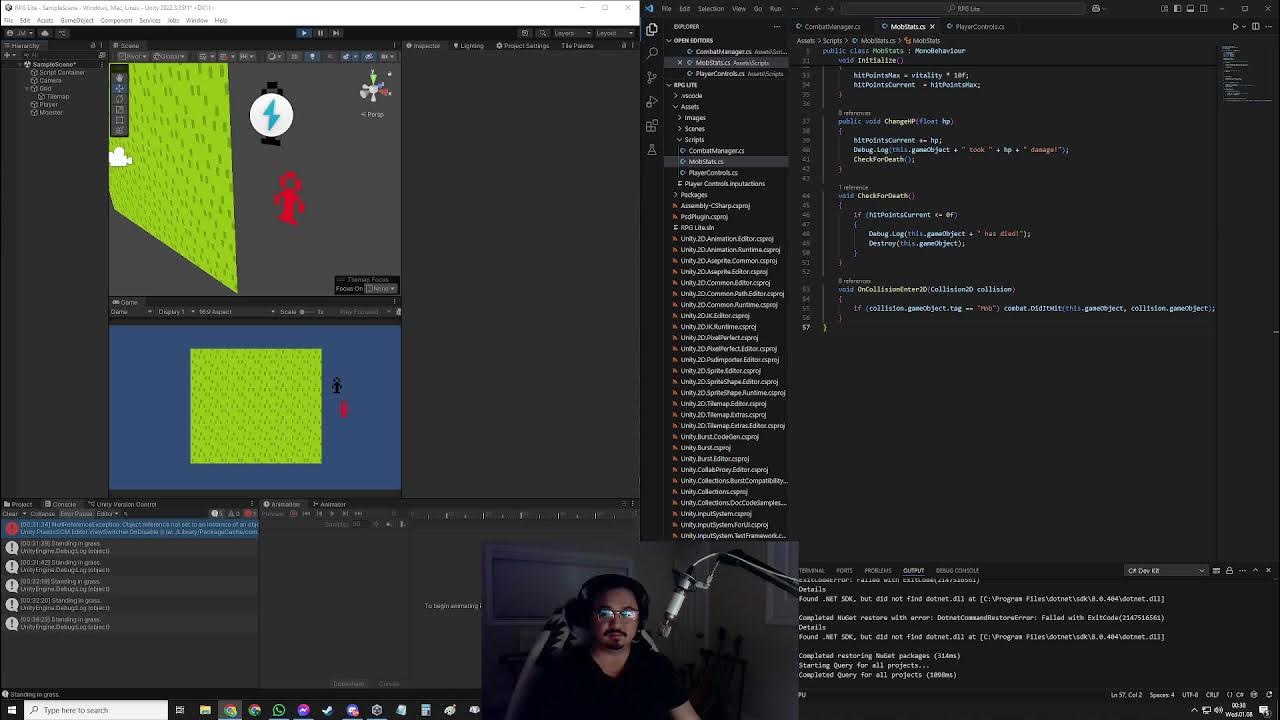 Unity Game Dev Stream - Maybe an RPG?? - YouTube