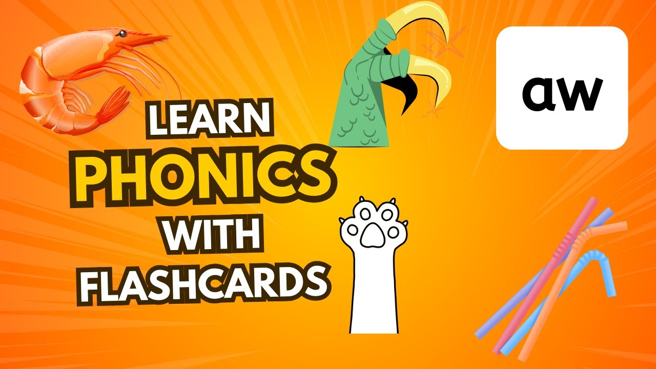 Learning the "AW" Sound | Phonics Flashcards | Flashcards Today - YouTube