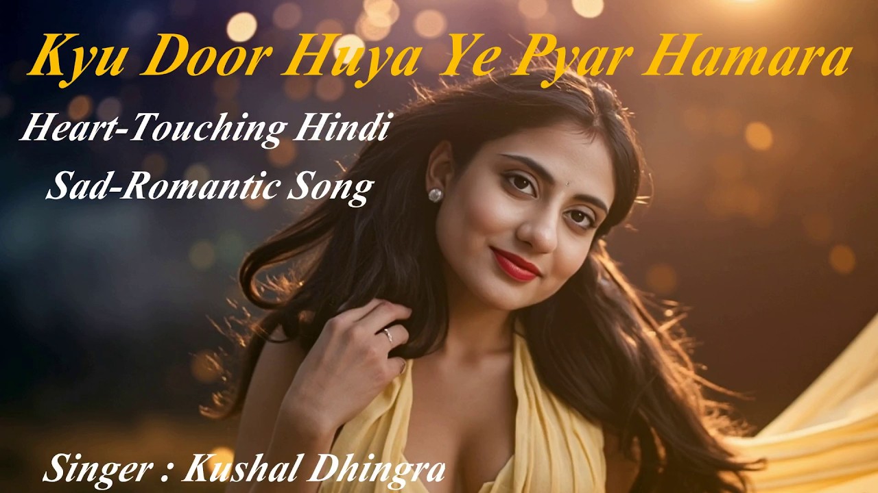 KYU DOOR HUYA YE PYAR HAMARA | Heart-touching Original Hindi Song Kushal Dhingra, Sad Romantic ...