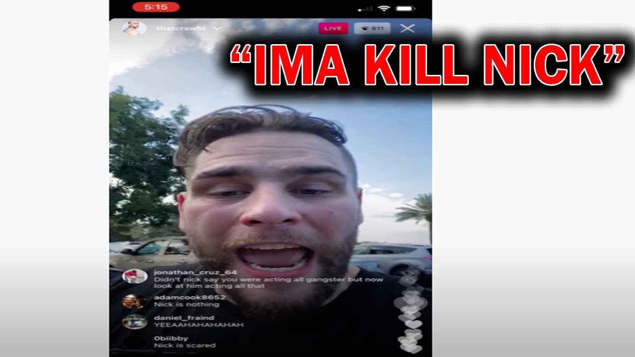 HOLY CRAP! CHRIS WHITE RAN UP ON NICK BRIZ AGAIN!!! - YouTube
