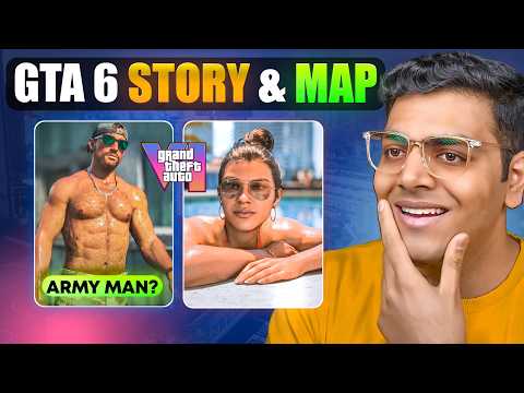 GTA 6 Main Story, Map, Locations, Characters, Side Activities & More 😱 | Everything Explained 🔥