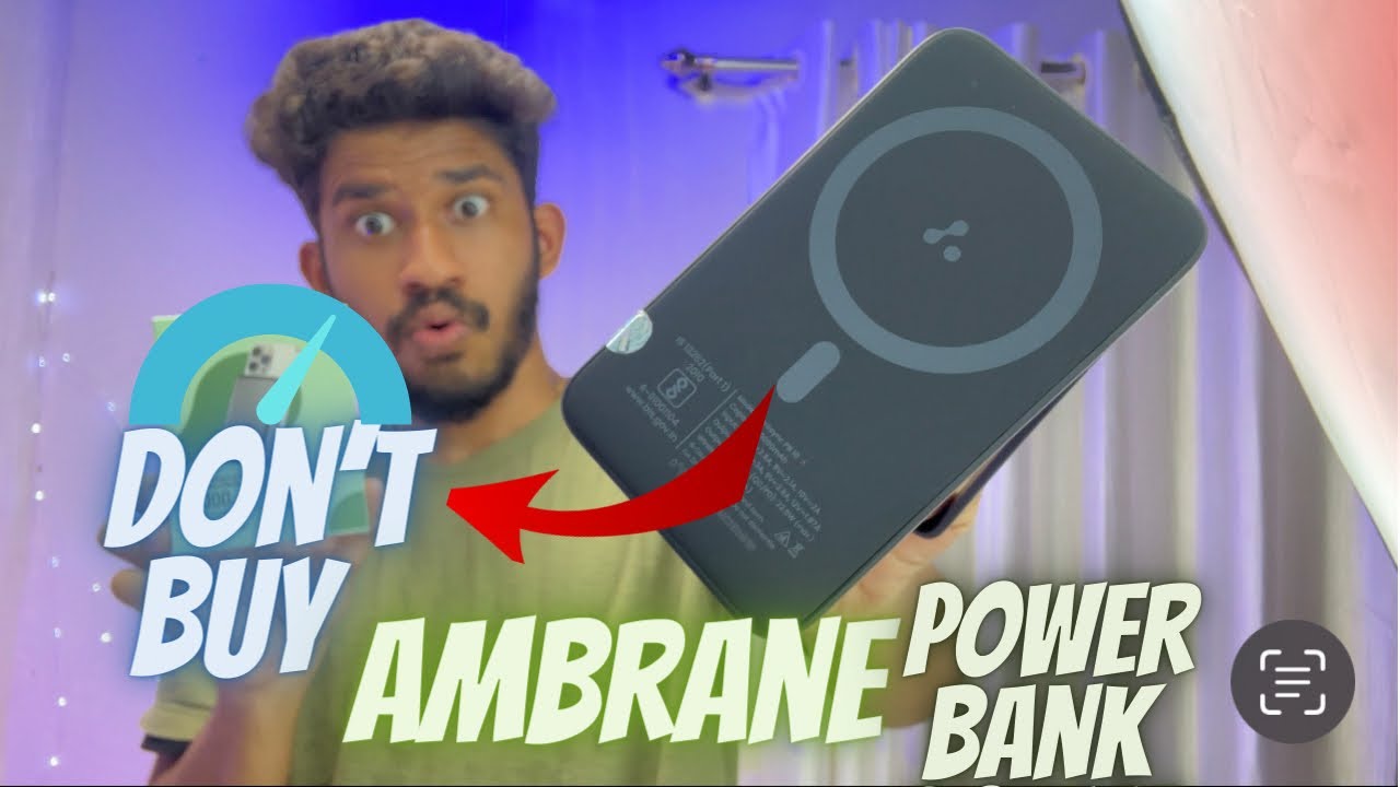 Ambrane 1000 mAh Wireless Power Bank |Unboxing and Review 🙄 - YouTube