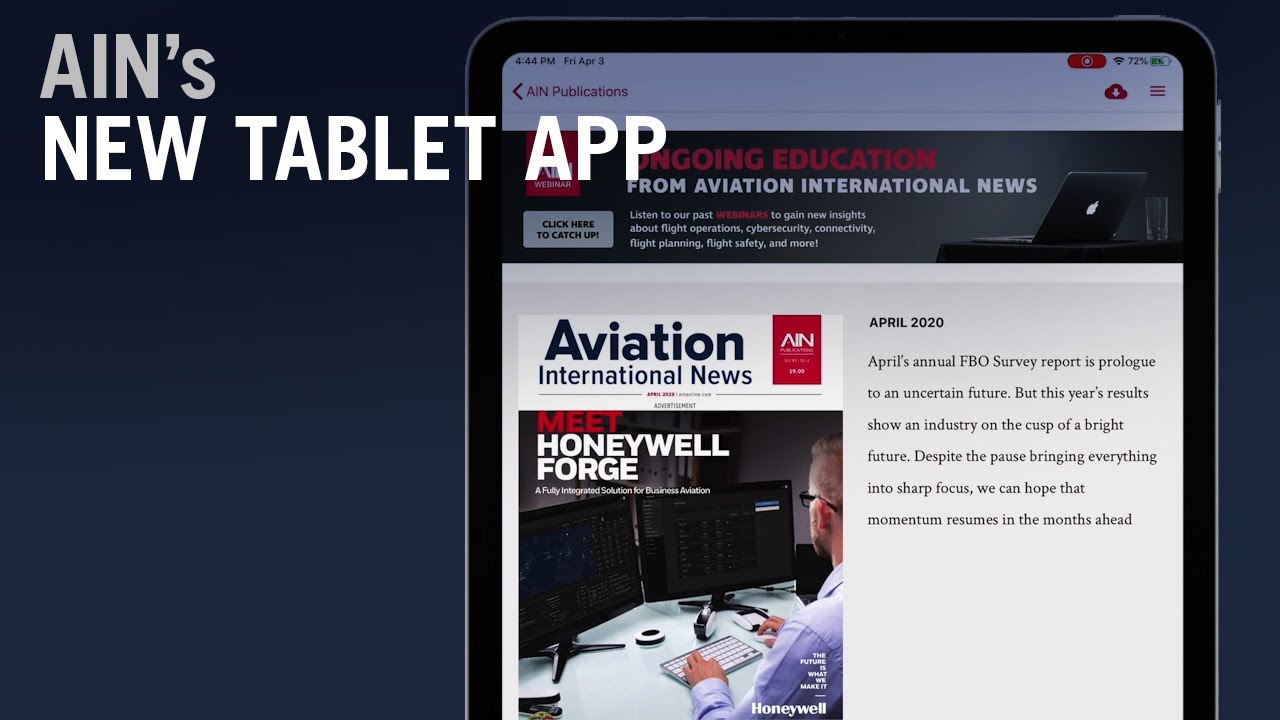 Take a Tour of AIN’s New Tablet App - YouTube