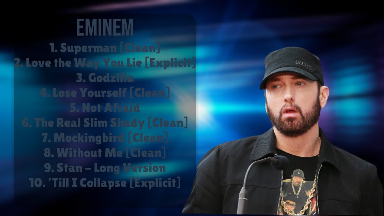 Eminem-Essential songs to soundtrack your year-Top-Rated Chart-Toppers ...