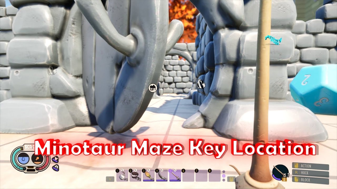 Grounded Minotaur Maze key location | Where to use Minotaur Maze key ...