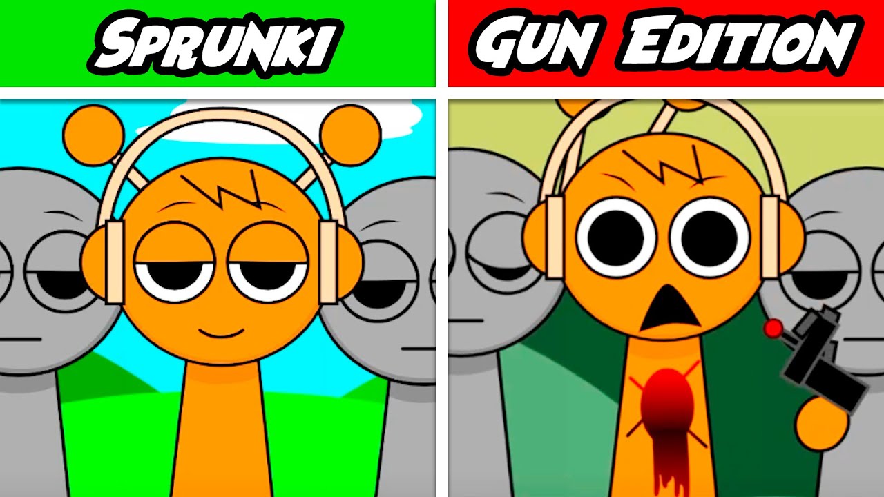 Incredibox Sprunki Mix: Sprunki VS Gun Edition - YouTube