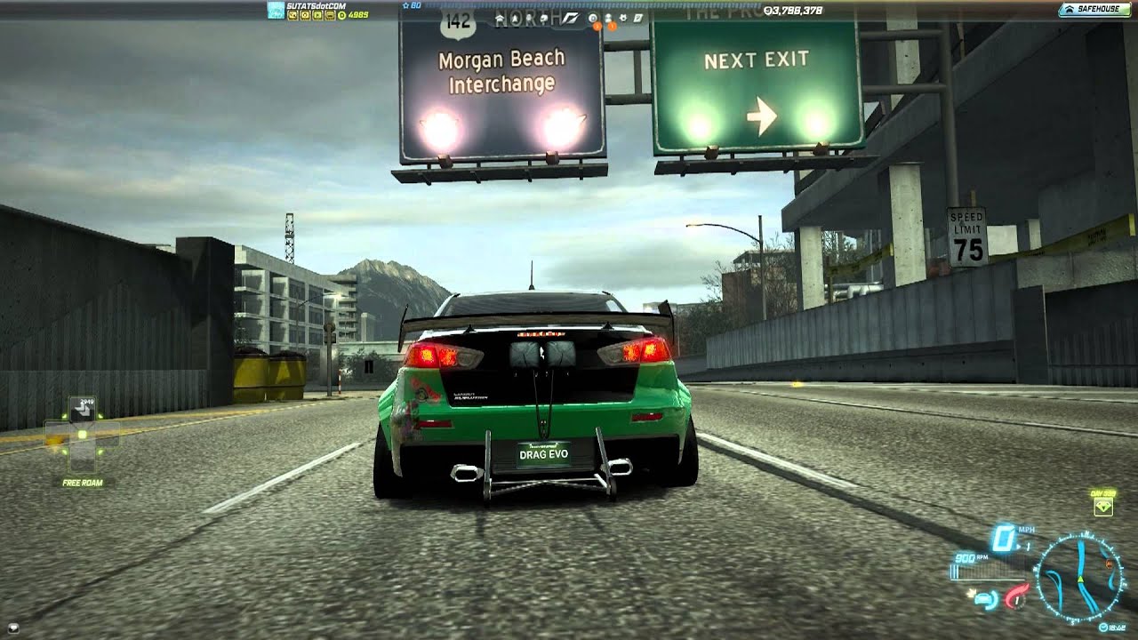 Need For Speed World Mitsubishi Lancer Evolution X Revolution Drag ...