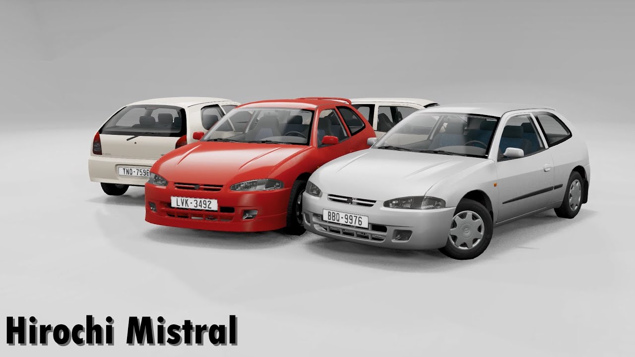 Модификация на автомобиль Hirochi Mistral от Kaizer для BeamNG.Drive ...