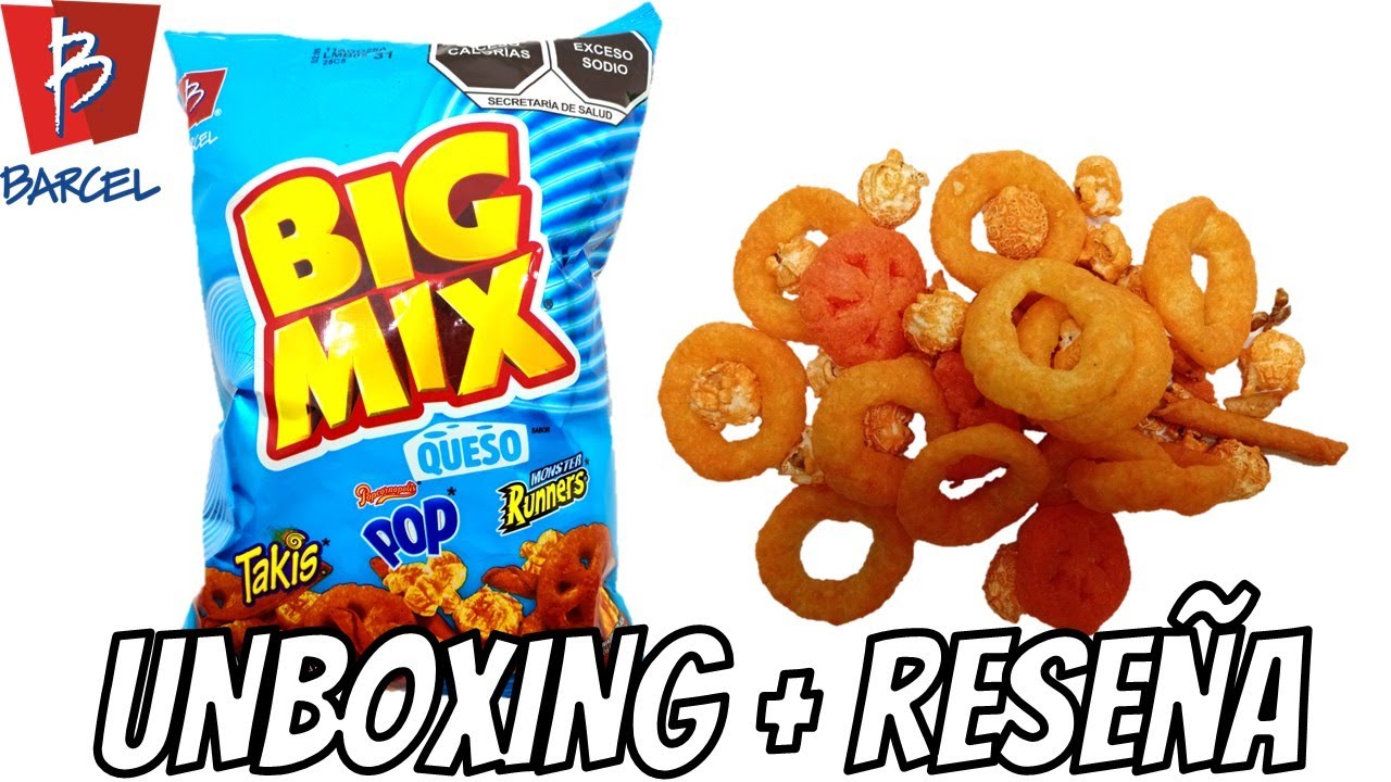 BIG MIX QUESO - BARCEL - YouTube