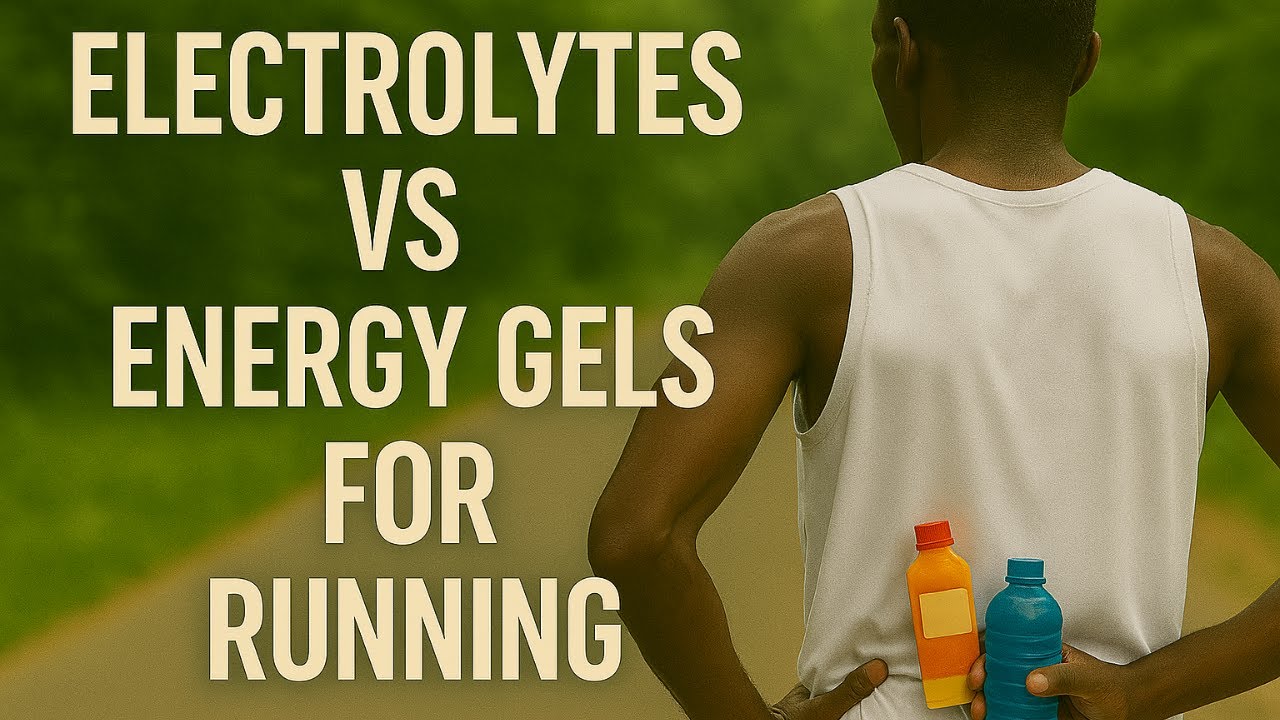 Electrolyte vs Energy Gels for Running - YouTube