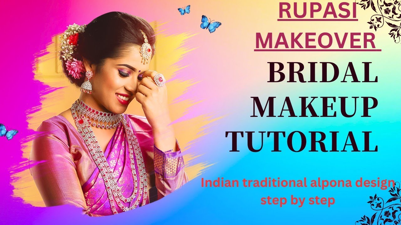 Bengali traditional Kolka design for weddings// Forehead chandan design ...