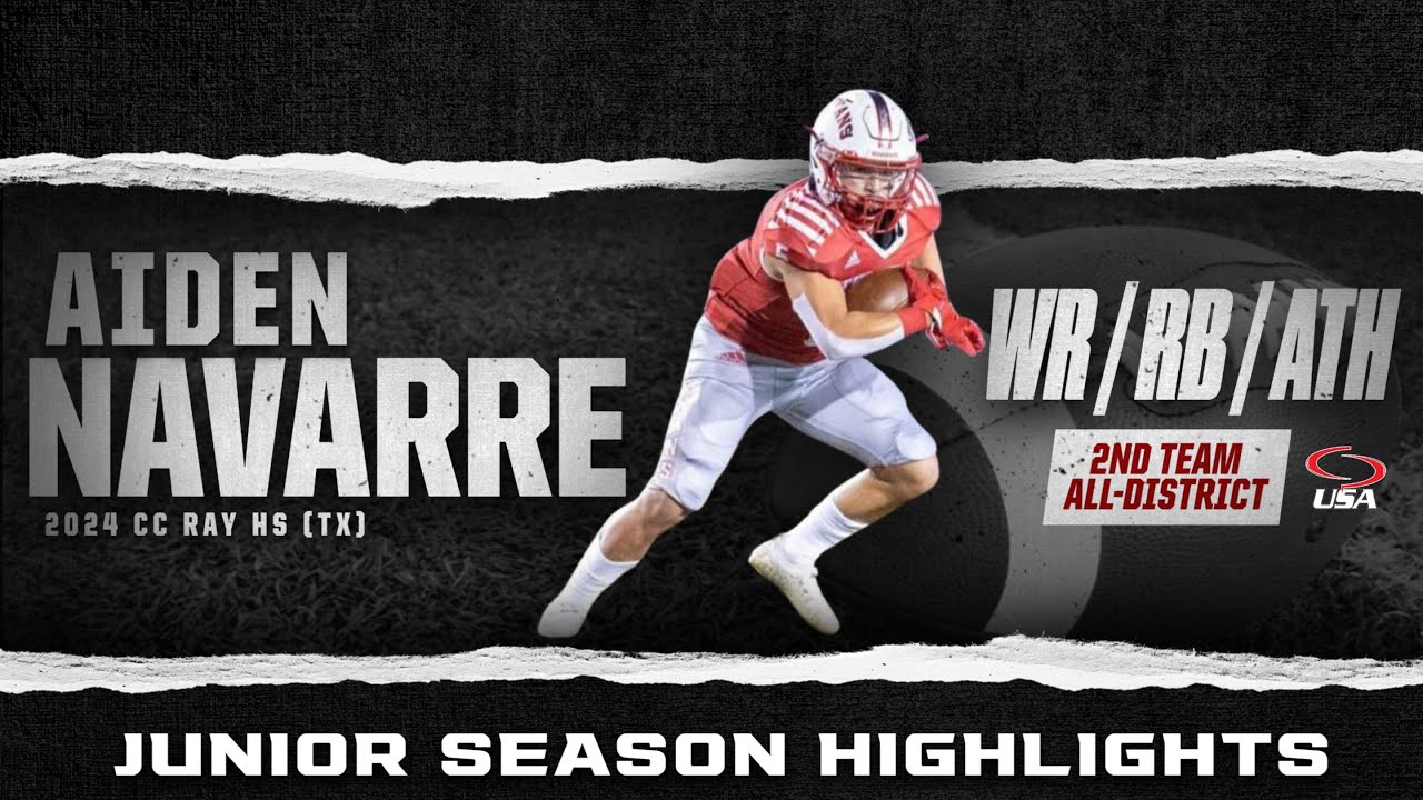 2024 Aiden Navarre | WR/RB/ATH | Junior Season Highlights - YouTube