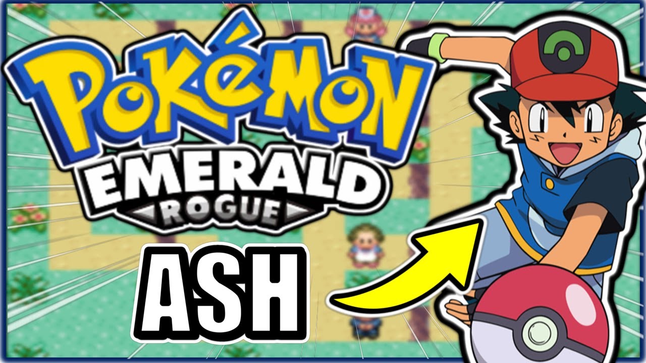 Can Ash Ketchum Beat Pokémon Emerald Rogue? - YouTube