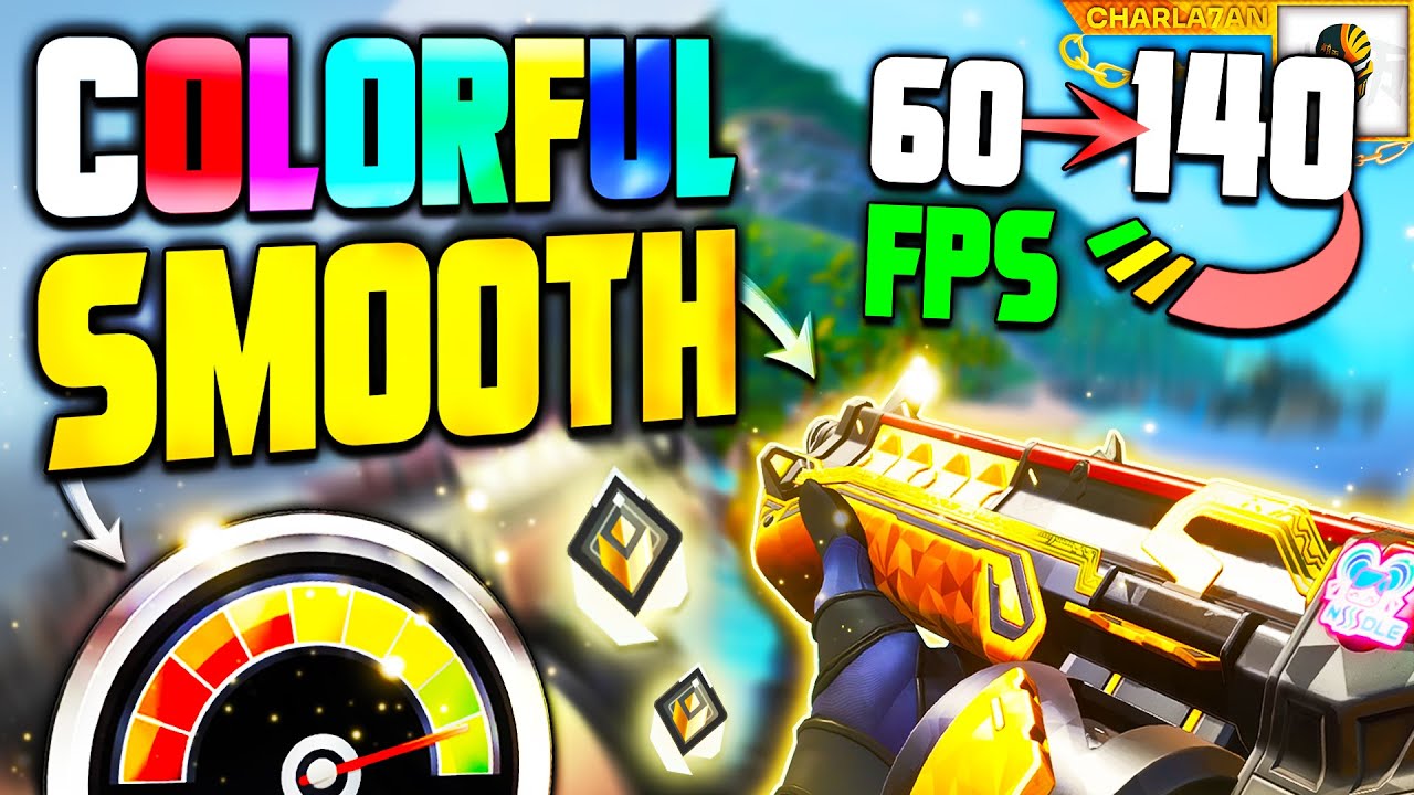 How to BOOST FPS in VALORANT! (Smooth & Colorful Gameplay) | Complete ...