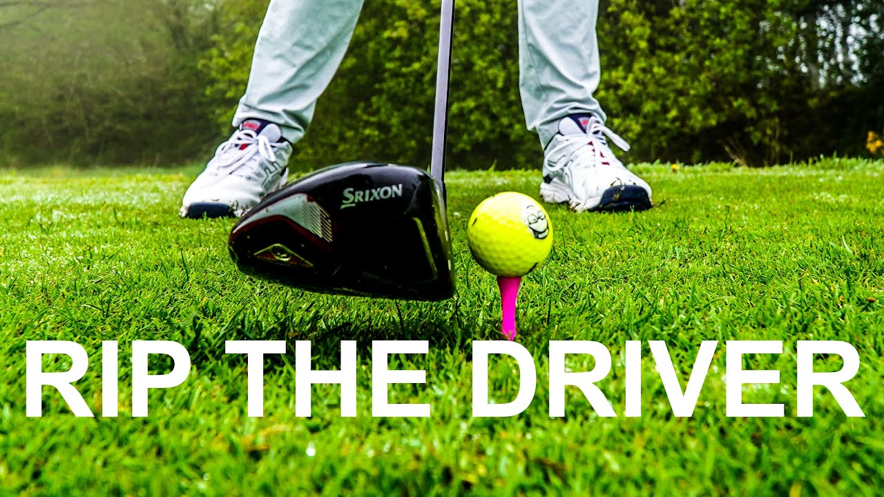How to Rip your golf DRIVER on the 1st TEE - YouTube