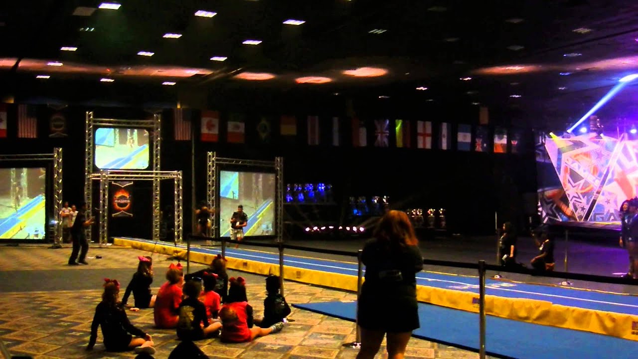 Power Tumbling Angel Rice Trinity Athletics 2nd pass The All Star Games ...