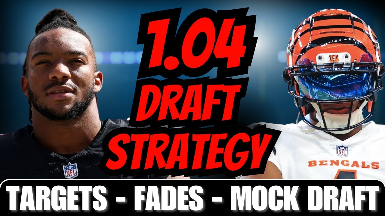How To CRUSH your Fantasy Football Drafts from the 1.04! 2024 Mock ...