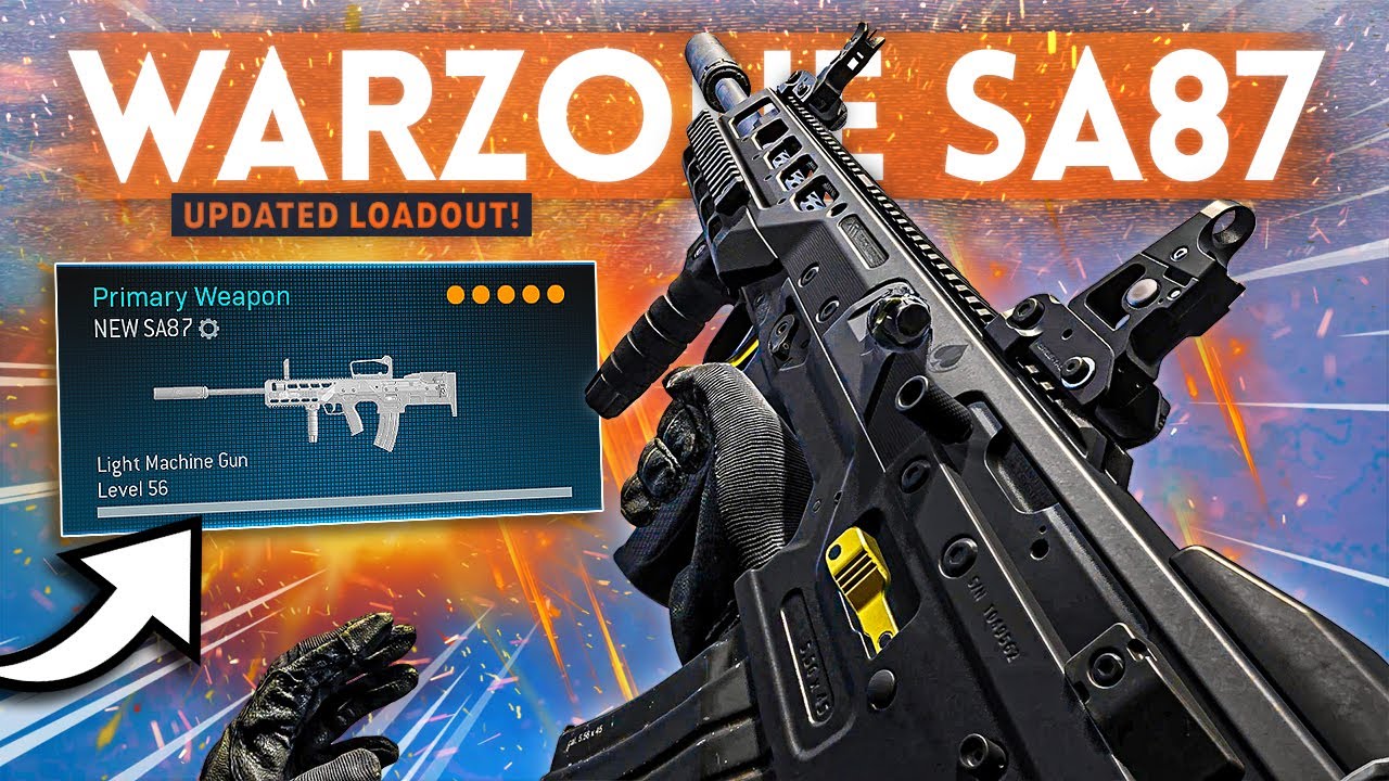 The UPDATED SA-87 Class Setup in Warzone now has NO RECOIL! - YouTube