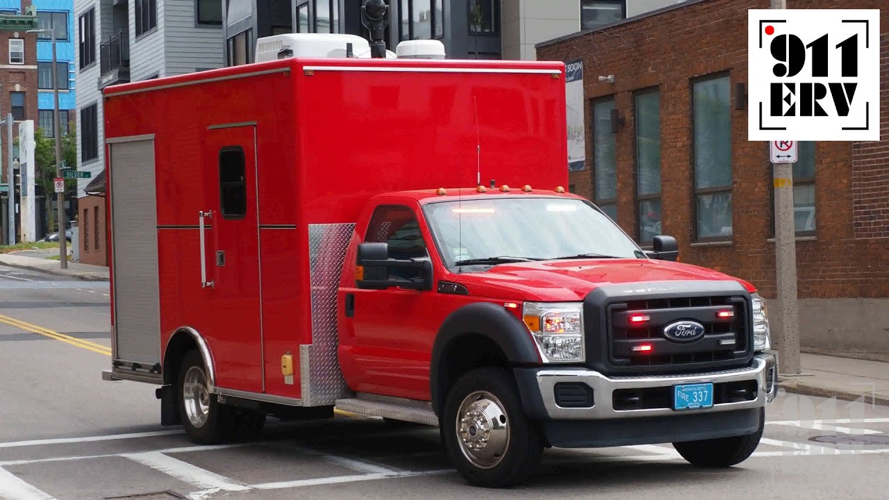 Boston Fire HAMR Unit Responding [Most Rare Boston Fire Response] - YouTube
