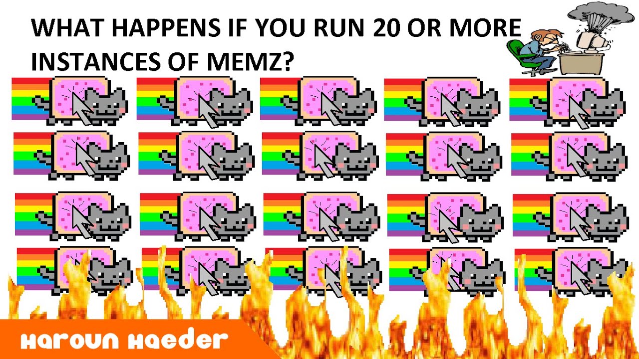 What Happens if you 20 or More Instances of MEMZ? - YouTube