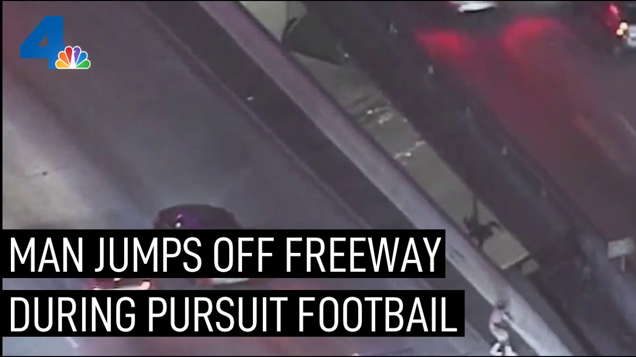 Man Jumps Off Freeway During Pursuit Through San Gabriel Valley | NBCLA ...