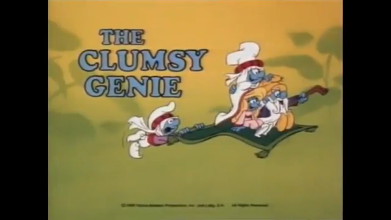 The Smurfs S09E14 - The Clumsy Genie - YouTube